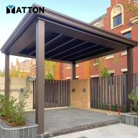China Hot Sale High Quality Modern Style Outdoor Indoor Pergola Gazebo Durable Aluminum Alloy Waterproof Eco-Friendly Wind Resistant for sale