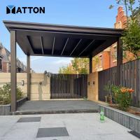 China YATTON High Quality Environmental Friendly Waterproof & Windproof Durable Aluminum Pavilion Pergola & Garden Gazebo for sale