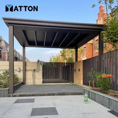 China YATTON High Quality Environmental Friendly Waterproof & Windproof Durable Aluminum Pavilion Pergola & Garden Gazebo for sale