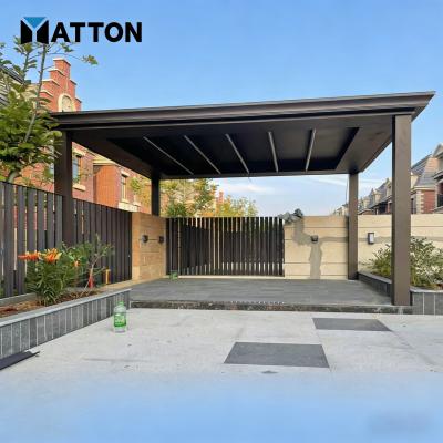 China High Quality Customize Size Luxury Garden Pergolas Aluminum Adjustable Pergola Outdoor Patio Cover for sale