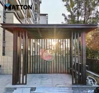 China High Quality Cheap Outdoor Customized Durable Aluminum Adjustable Waterproof Wind Resistant Easy Assembly Pergola Gazebo for sale