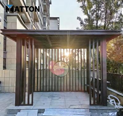 China High Quality Cheap Outdoor Customized Durable Aluminum Adjustable Waterproof Wind Resistant Easy Assembly Pergola Gazebo for sale