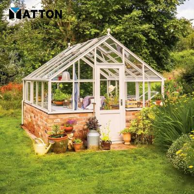 China Prefabricated Free Standing Aluminium Conservatory Outdoor Conservatory Villas Mobile Homes Garden Sunroom Folding Sunroom for sale