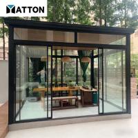 China Customized Easily Assembled Garden Sunrooms Aluminium Conservatory Sunlight Room House Garden Sunroom Victorian Conservatory for sale