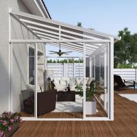 China Sunroom Landscape Pavilion Movable Direct Supply Aluminum Glass Conservatory Pergola Sunrooms for sale