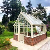 China Aluminum Glass Conservatory Prefabricated Sunroom Patio Enclosure Garden Construction Durable Aluminum Alloy for sale
