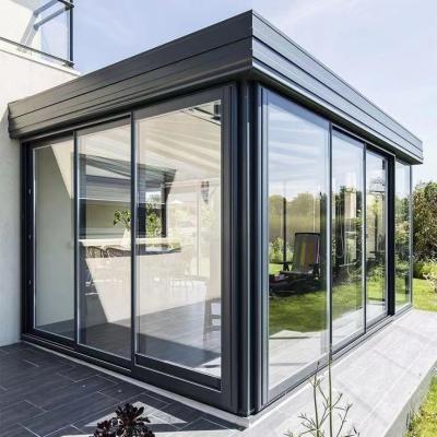 China Garden Building Veranda Aluminium Prefabricated Aluminum Glass Conservatory Sunroom for sale