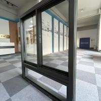 China Modern Design Sliding Aluminum Glass Window with Stainless Steel Screen Windproof Total Solution for Schools for sale