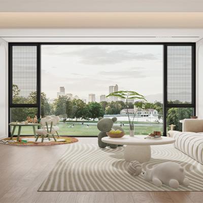 China Industrial Grade Modern Aluminum Alloy Casement Window with Soundproof Feature for Residential Use in Bathroom for sale