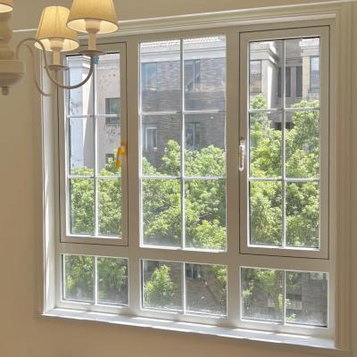 China Modern Aluminum Alloy French Style Windows with Stainless Steel Screen for Home Construction Custom Villa Kitchen & Hotel Use for sale