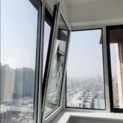 China Custom Professional Modern Stainless Steel Tilting and Rotating Window with Soundproof and Windproof Features for Living Room for sale