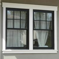 China Premium Modern Soundproof Waterproof Heat Insulation Aluminum Vertical Sliding Double Hung windows for Promotion for sale