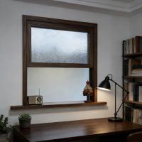 China Custom Size Modern Aluminum Vertical Sliding Double Hung windows Stainless Steel for Bedroom Use Weatherproof Noise Reduction for sale