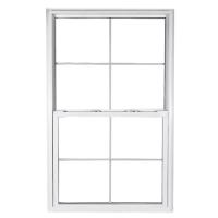 China Professional-grade Windproof Anti-Theft Design High Impact Aluminum Vertical Sliding Double Hung Windows Stainless Steel Modern for sale