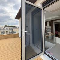 China YATTON New Design Custom High Quality Modern Waterproof Aluminum Casement Door Total Solution for Home Kitchen Workshop School for sale