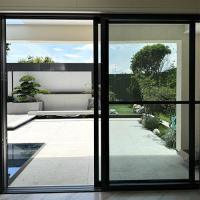 China High Quality Custom Modern Waterproof Aluminum Heavy Sliding Door Thermal Insulation Interior 5-Year Warranty for Bathroom for sale