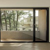 China Soundproof Waterproof Aluminum Casement Door Front Entry Exterior Modern Alluminium Doors and windows for Villa Home School for sale