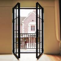 China Hurricane Impact  Aluminum Alloy Exterior French Door Aluminum Door and Window Material with 5-Year Warranty for  Apartments for sale