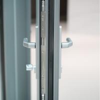 China Custom Modern Style Interior Aluminum Swing Door Aluminum Door and Window Material Waterproof Design Double Doors for Office for sale