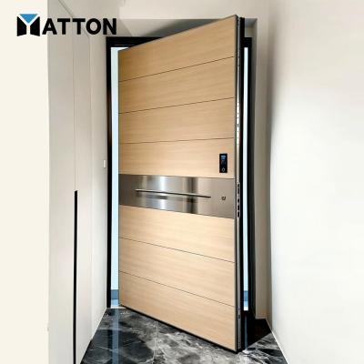 China High Performance Premium-grade Aluminum Custom Pivot Door Modern Villa Apartment Use Waterproof Soundproof Weather Resistant for sale