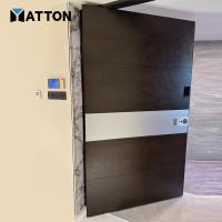 China Aluminum Pivot Door Modern Design Custom Villa Big Luxury Modern Pivot Door for Residential & Commercial for sale