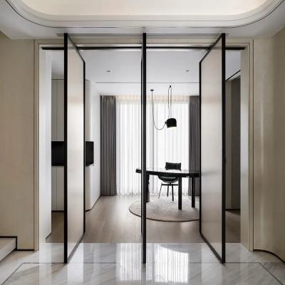 China YATTON Luxury Modern Design Aluminum Pivot Door & Window Fabrication Machinery 5-Year Warranty for Villa Exterior Security Entry for sale