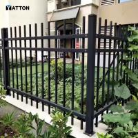 China Modern Design Easy-to-install Safe Aluminum Waterproof Railing Fence Panels Suitable for Balconies Gardens and Courtyards for sale