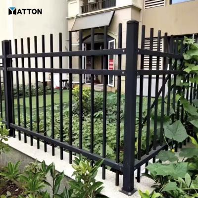 China Modern Design Easy-to-install Safe Aluminum Waterproof Railing Fence Panels Suitable for Balconies Gardens and Courtyards for sale