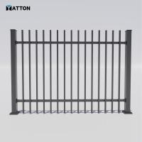 China Modern Design Easy-to-install Safe Aluminum Waterproof Railing Fence Panels Suitable for Balconies Gardens and Courtyards for sale