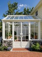 China Victorian Style Greenhouse with Durable Construction and Elegant Design for Gardens and Conservatories for sale