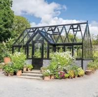 China Victorian Style Greenhouse with Durable Construction and Elegant Design for Gardens and Conservatories for sale
