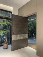 China Offset Aluminum Thermal Break Door for Energy Efficiency and Durability for sale