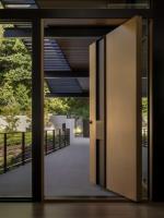 China Offset Aluminum Thermal Break Door for Energy Efficiency and Durability for sale