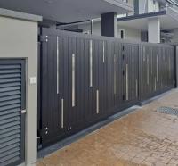 China Durable Aluminum Garden Gate - Weather Resistant & Easy Installation for Outdoor Use for sale