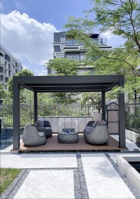China Reversible Louvered Gazebo for sale
