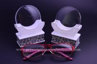 China 1.56 Eyeglass Lens Blanks Flat Top Bifocal Vision AR Coating 1.28 Specific Gravity for sale