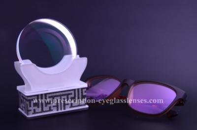 China Hard Multi Coated Prescription Eyeglass Lenses 1.499 Index 58 Abble Value for sale