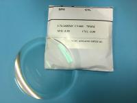 China Hydrophobic / AR Coating Prescription Eyeglass Lenses 1.74 Index Aspherical Surface for sale