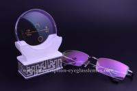 China Multiple Focus Standard Progressive Lens Blank , AR Coating Anti Glare 1.56 Lens Blanks for sale