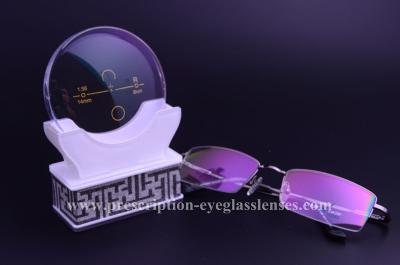 China Multiple Focus Standard Progressive Lens Blank , AR Coating Anti Glare 1.56 Lens Blanks for sale