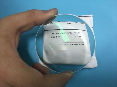 China 1.56 HMC UV400 Prescription Eyeglass Lenses For Reading Glasses Single Vision for sale