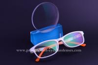 China Single Vision Prescription Eyeglass Lenses 1.56 Mid Index Hydrophobic / Crazil Coating for sale
