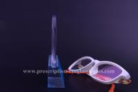 China Single Vision Prescription Eyeglass Lenses 1.56 Mid Index Hydrophobic / Crazil Coating for sale