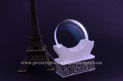 China Uncut 1.67 Blue Light Blocking Lenses Hard Multi Coated 70MM Diameter 420 UV Value for sale