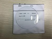 China PPG Uncoated Prescription Eyeglass Lenses CR39 1.499 Single Vision for sale