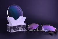 China NK55 1.56 Hard Multi Coated Lens , Protecting Photochromic Eyeglass Lenses for sale