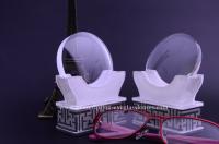 China Semi Finish 1.59 Index Lenses , 70MM Dia Round Top Polycarbonate 1.59 Lenses Blanks for sale