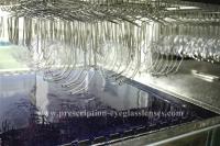 China Round Top Polycarbonate Lens Blanks 1.59 Index Hard Coating High Transmission for sale