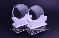 China Prescription Polycarbonate Lens Blanks Flat Top 1.59 Index Hard Multi Coated for sale