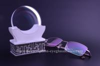 China 1.60 Index Anti Glare Anti Blue Lens Blank , HMC Clear Blue Blocker Lens Blanks for sale